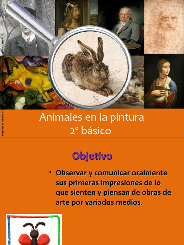Animales en La Pintura Segundos Basicos | PDF