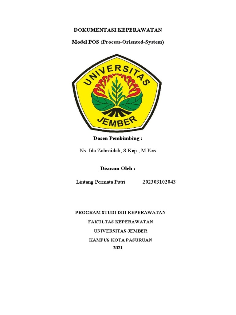 Dokumentasi Keperawatan Model POS : Process-Oriented-System | PDF