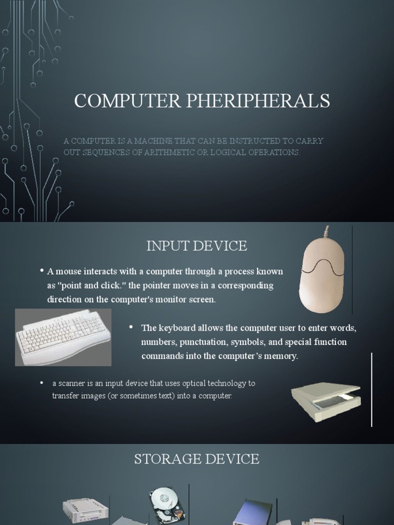 Computer Pheripherals | PDF