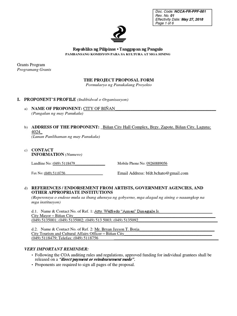 Proposal - Sca-Dance 3 | PDF