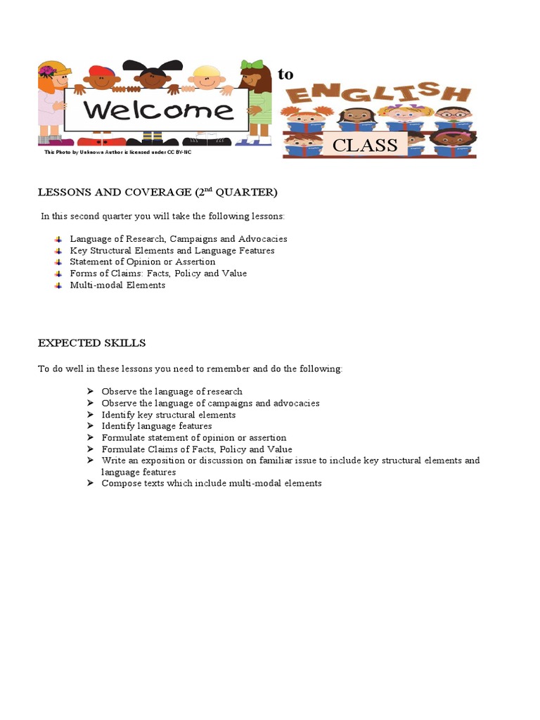 Q2 Learning Activity Sheet-English 10 | PDF | Question | Scientific Method