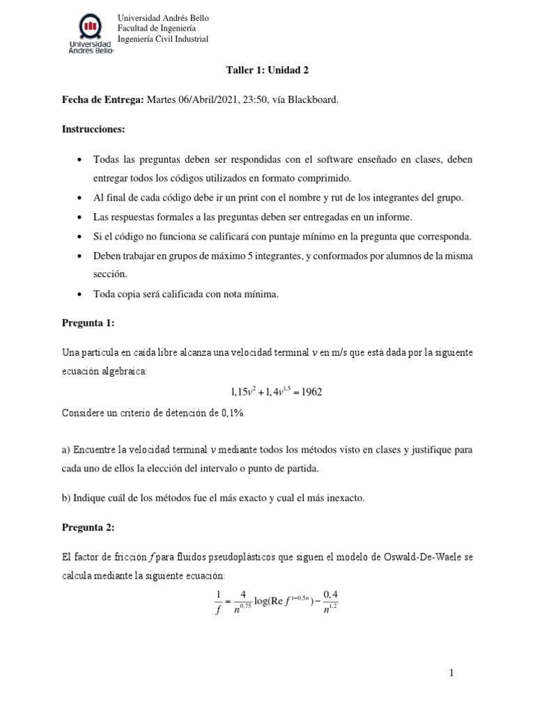 Métodos Numéricos en Ingeniería Civil | PDF | Física | Enseñanza de ...