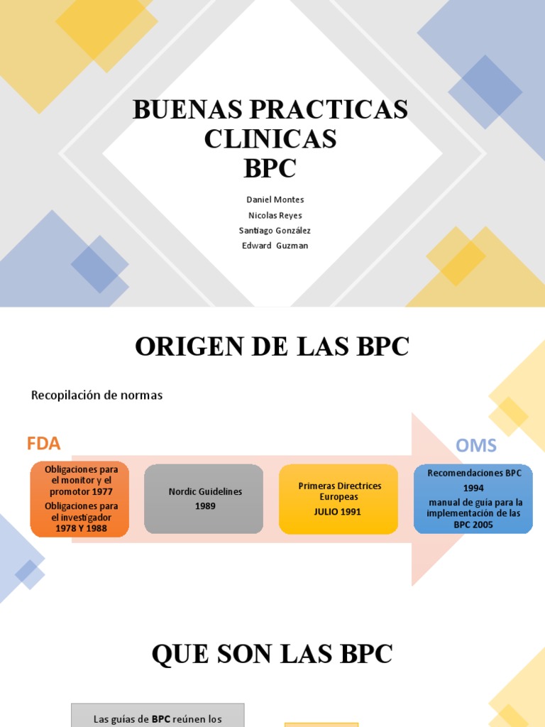 Buenas Practicas Clinicas | PDF | Ensayo clínico | Science