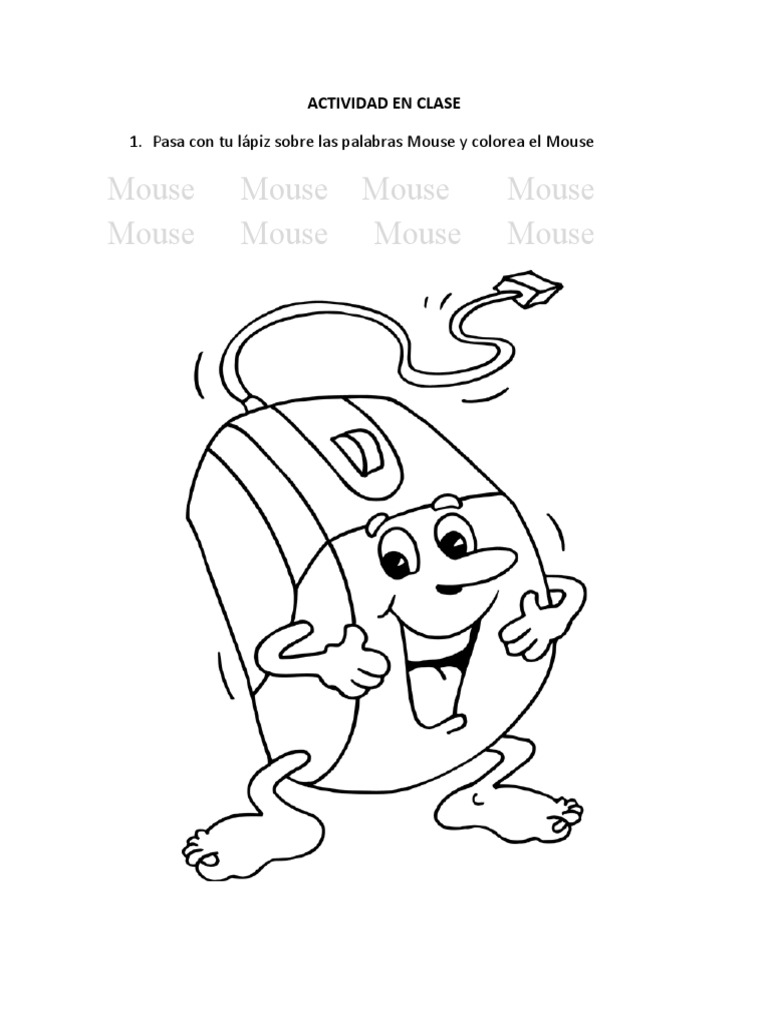 Actividades de Mouse para Niños | PDF