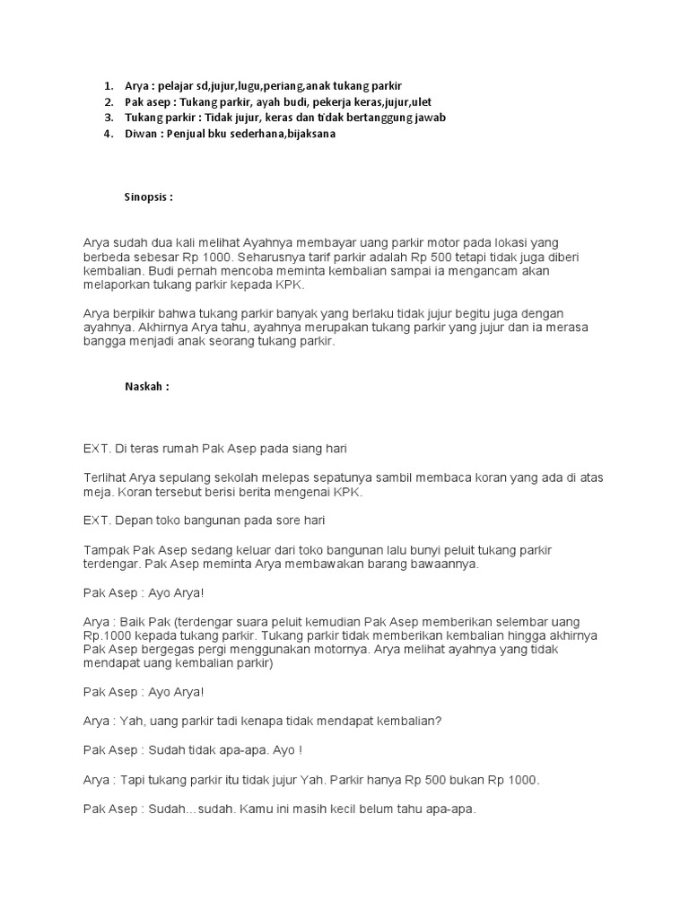 Script Animasi | PDF