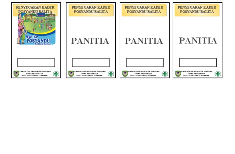 Kartu Panitia | PDF
