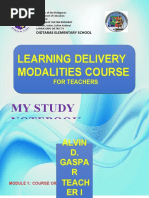 LDM2 Module 1 With Answers | PDF | Learning | Educational Psychology