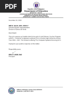 Request Letter For Benchmarking | PDF