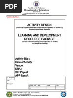 Iped in Deped Policy and Program Context | PDF | Curriculum | Change