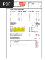 Lifting Trunnion Calculations - 1 | PDF | Shear Stress | Bending