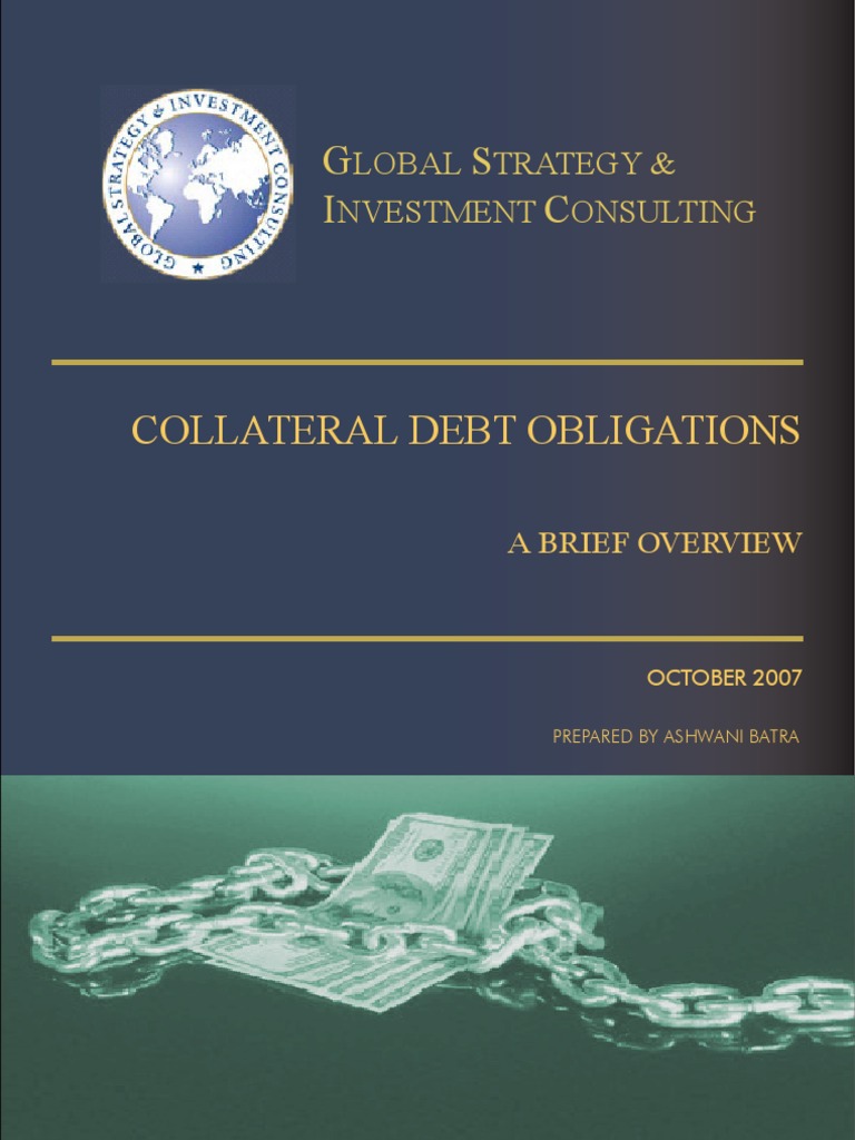 Collateralized Debt Obligation