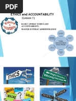 Ethics in Public Service | PDF | Governance | Integrity