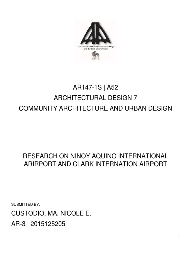 Research Paper For Airport | PDF | Airport | Aviation