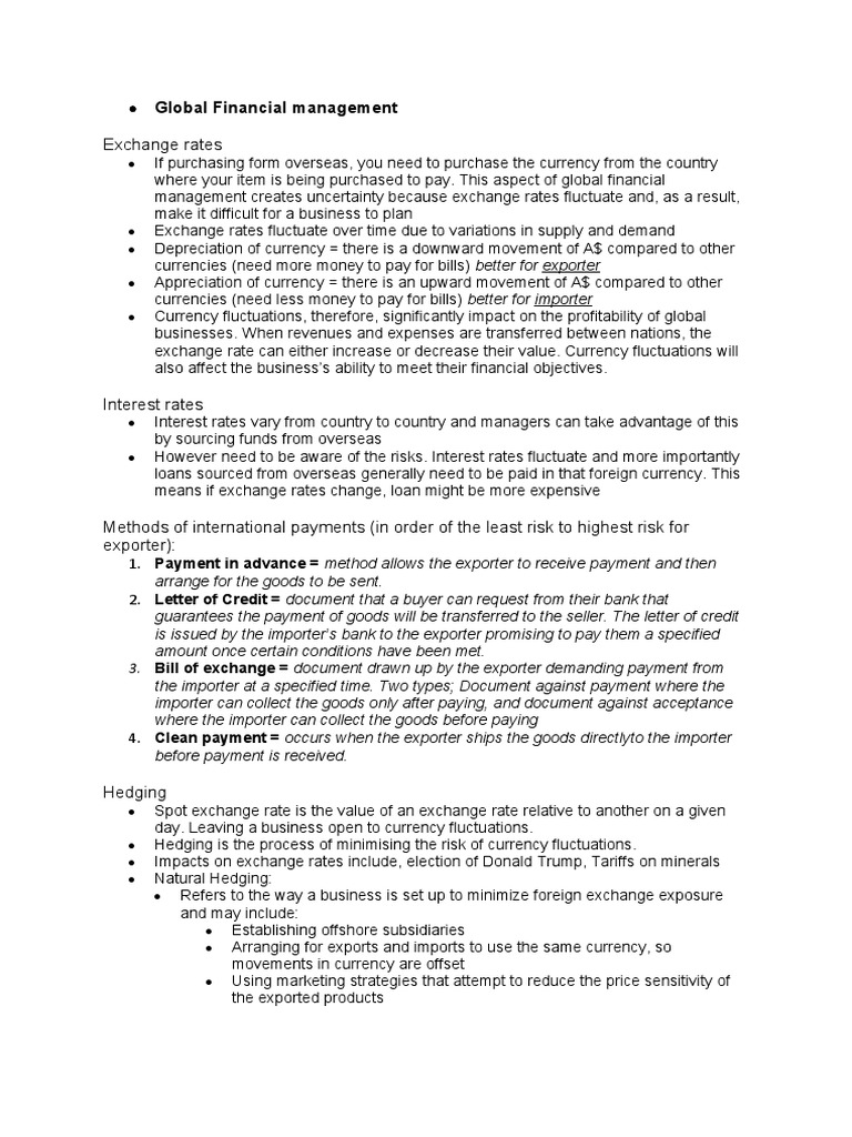 Navigating Global Financial Risks: A Guide to Understanding Exchange ...