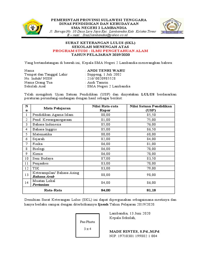 Andi Tenri Waru | PDF