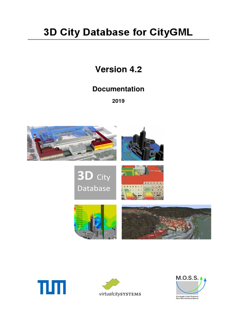 3DCityDB Documentation v4.2 | Download Free PDF | Relational Database | Data Model
