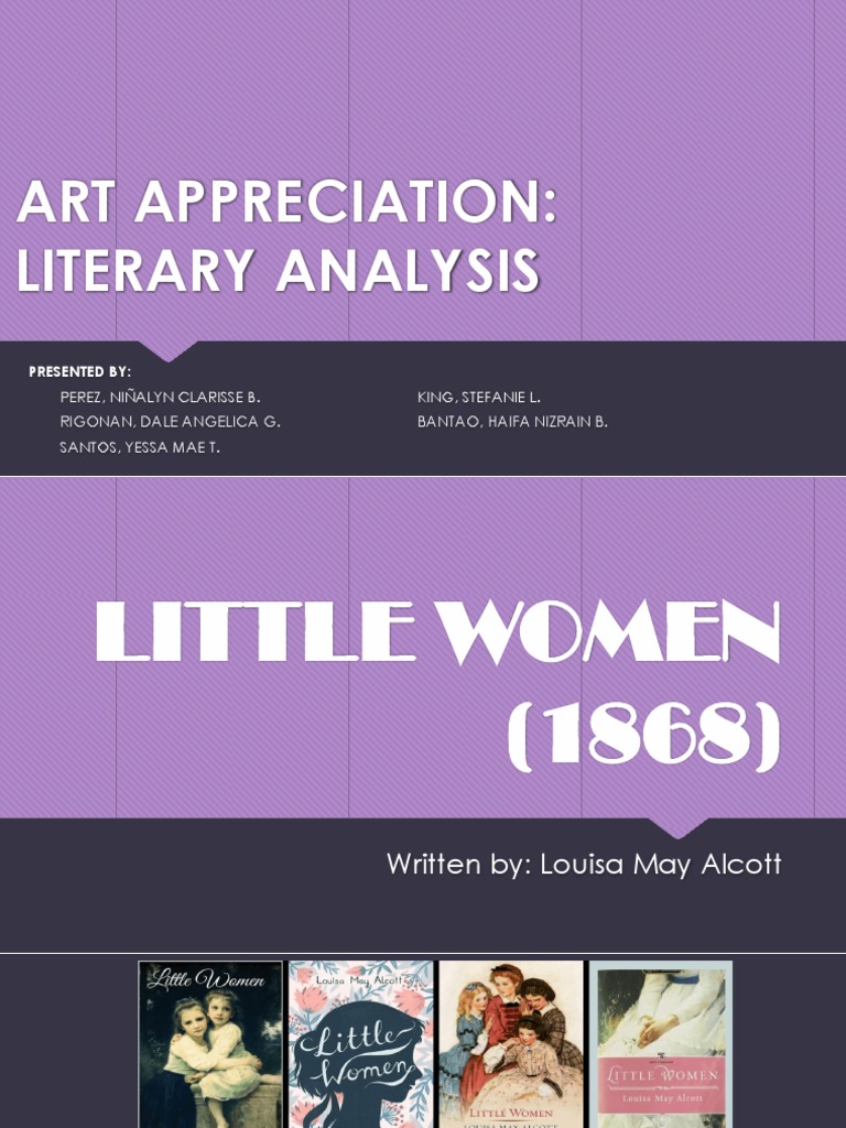 Art Appreciation: Literary Analysis | PDF | Little Women
