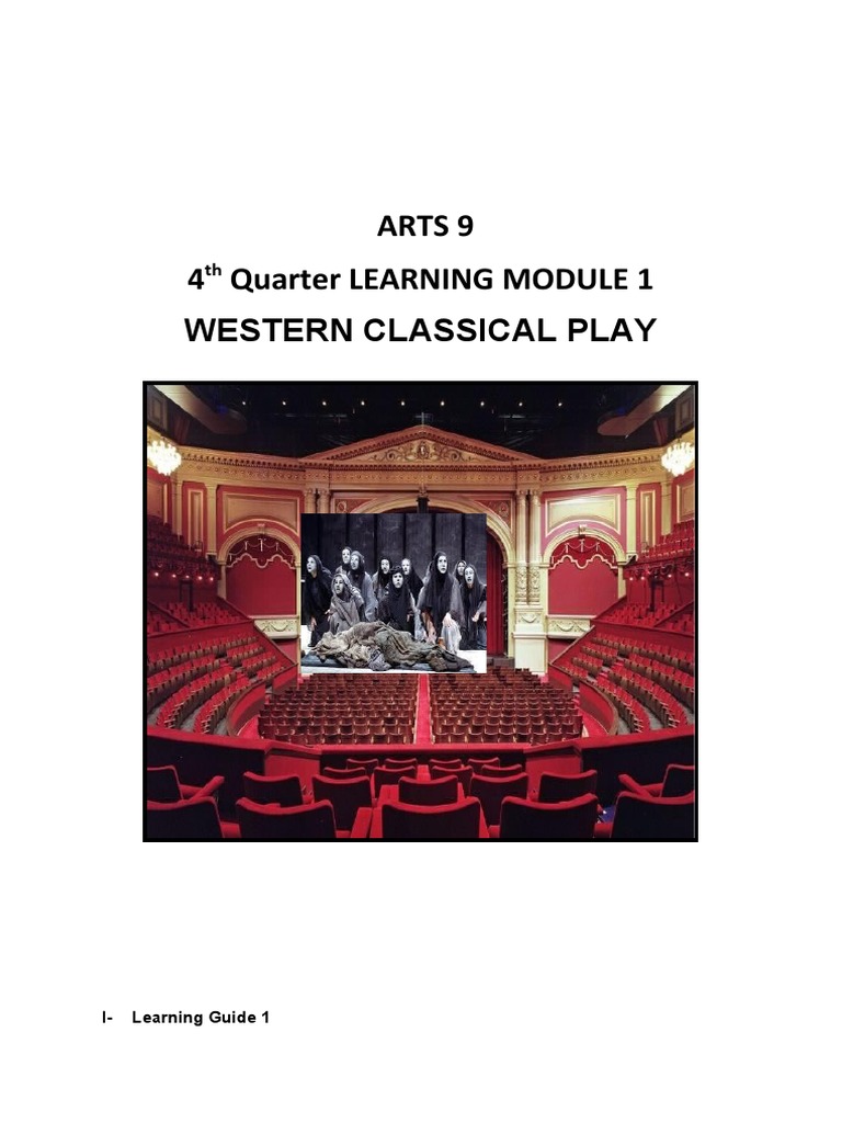 Q4mod1 - Western Classical Play | PDF | Carmen | Theatre