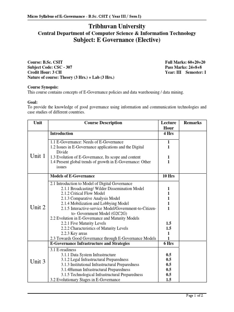 Effective Insights: Analyzing the Content and Goals of an E-Governance ...