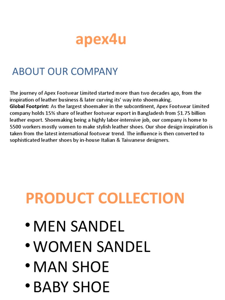 Apex4u: About Our Company | PDF | Business