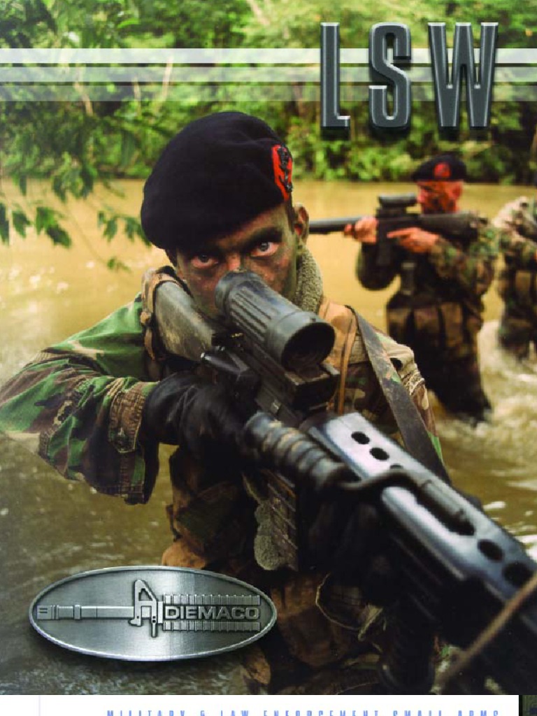 Diemaco LSW: Lightweight Support Weapon | PDF | Rifle | Military Science