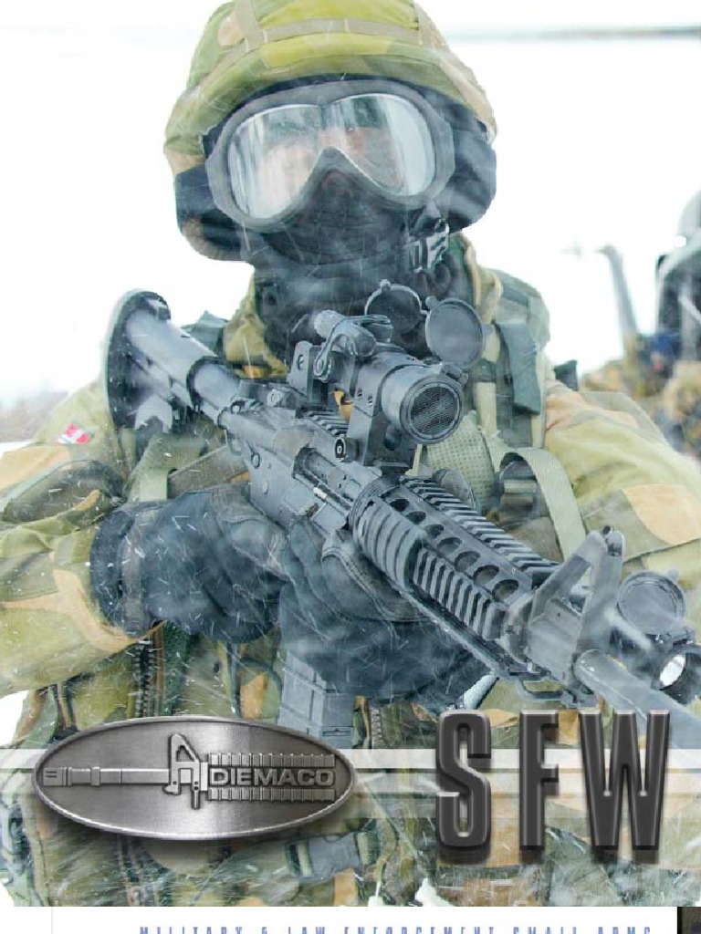 Diemaco L119A1 Special Forces Rifle | PDF | Firearm Components | Weapon ...