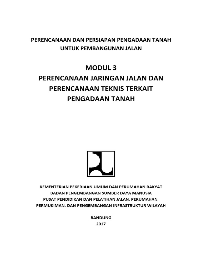 Contoh STA Jalan untuk Pengadaan Tanah | PDF