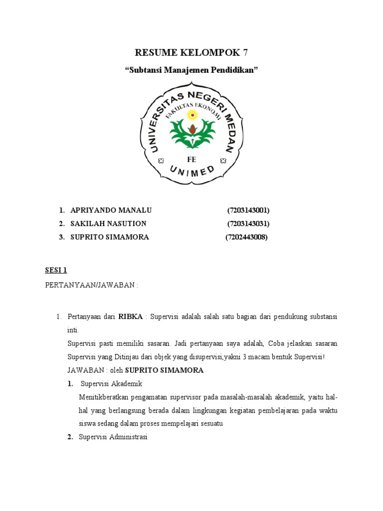 Resume - PROFESI - PENDIDIKAN - Kelompok 7 | PDF | Karier & Perkembangan