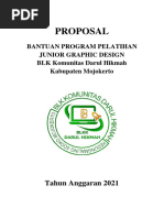 Contoh Proposal Pengajuan BLK Tahun 2024 | PDF