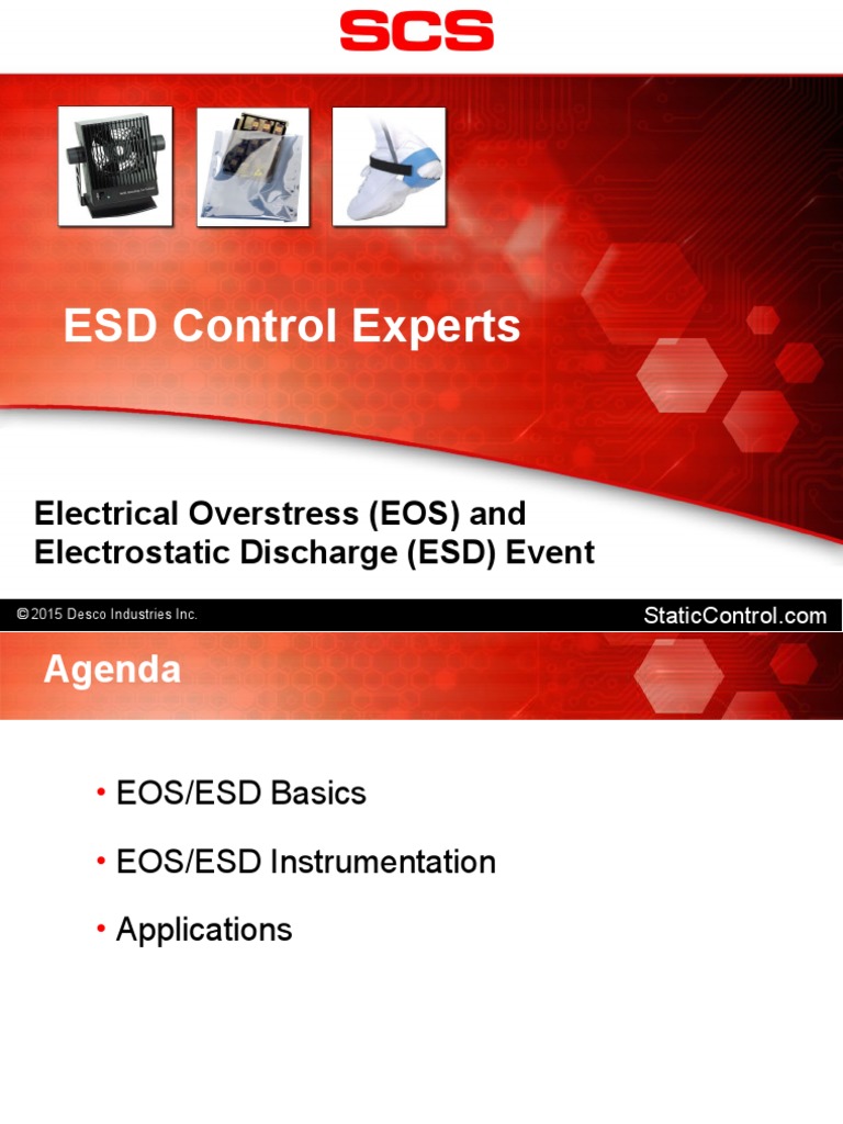 ESD Control Experts: Electrical Overstress (EOS) and Electrostatic ...