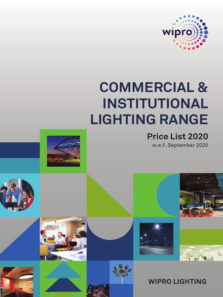 Commercial & Institutional Lighting Range: Price List 2020 | PDF ...