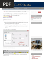 How To Make Isometric Dimension and Text in AutoCAD | PDF | Command ...