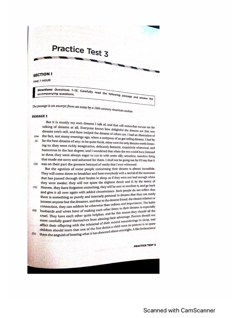 Ap Practice Multiple Choice | PDF