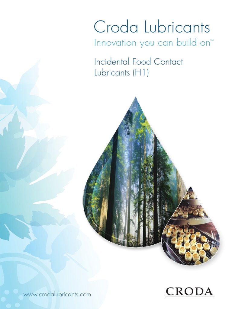 Croda Lubricants: Innovation You Can Build On | PDF | Lubricant | Chemistry