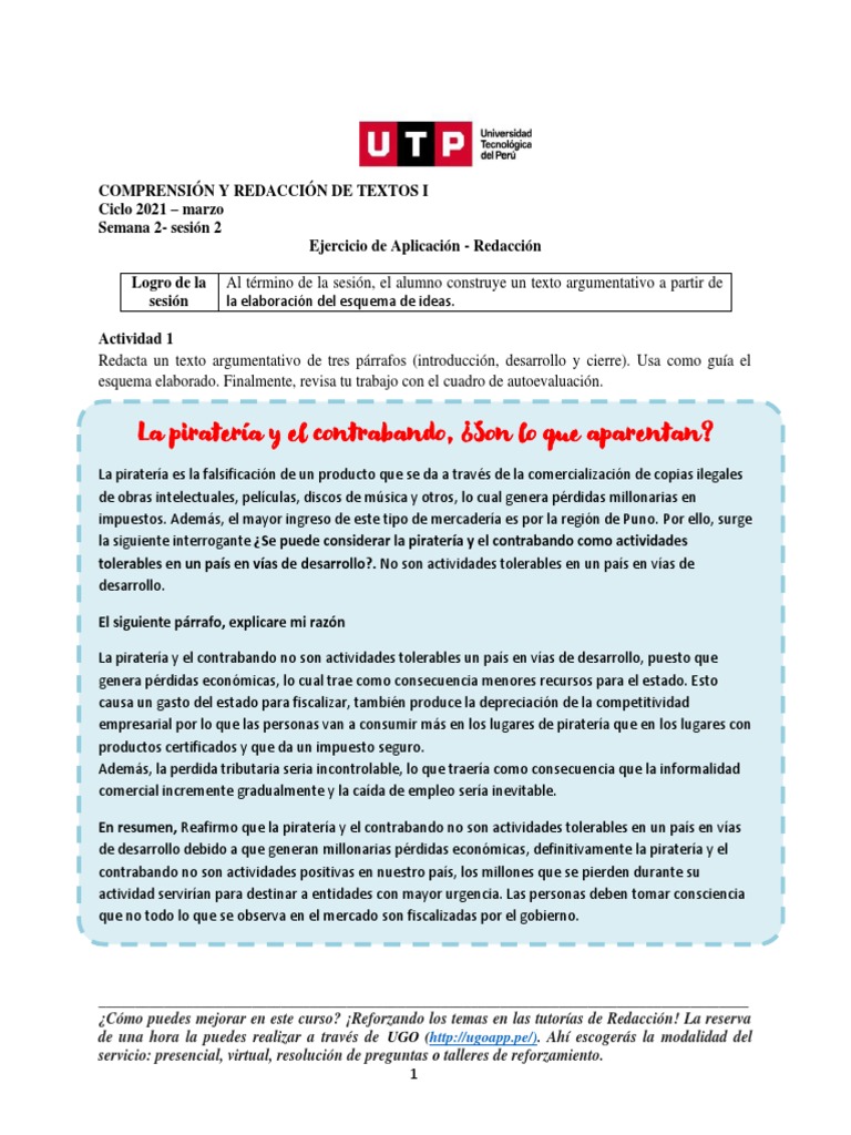 S02.s2-Ejercicio de Aplicación-Redacción (Material) 2021 Marzo | PDF ... S02.s2-Ejercicio de Aplicación-Redacción (Material) 2021 Marzo | PDF ...