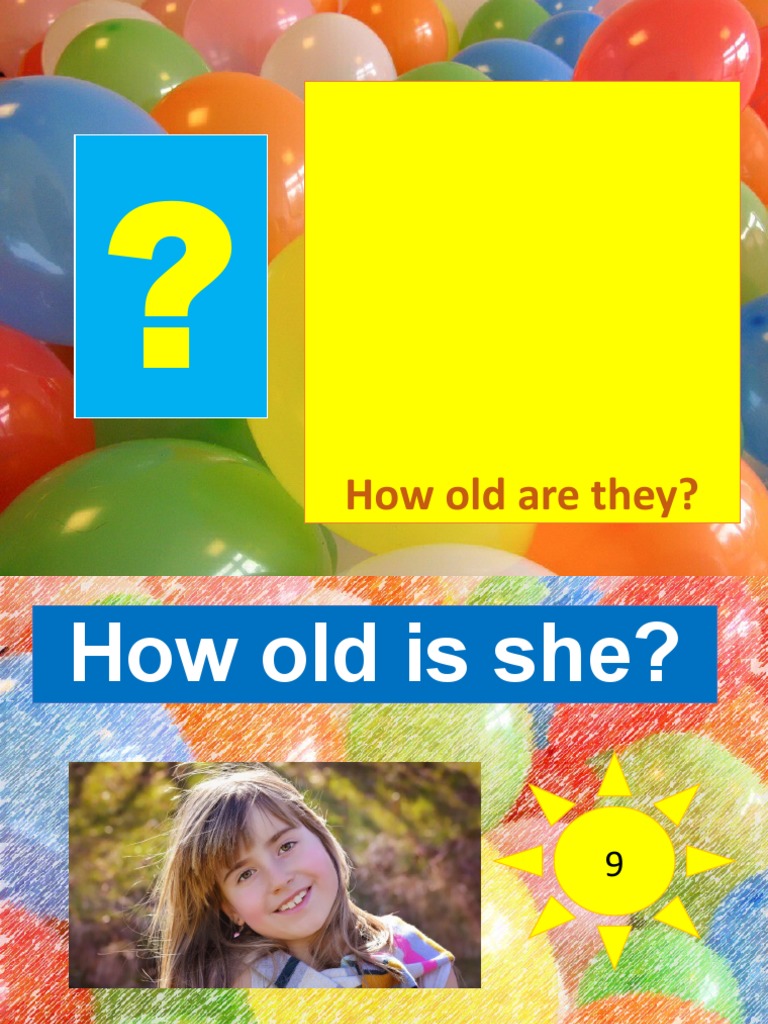 How Old Is Heshe Fun Activities Games Icebreakers 133902 | PDF
