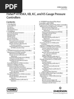 Fisher D2 FloPro Control Valve | PDF | Valve | Actuator