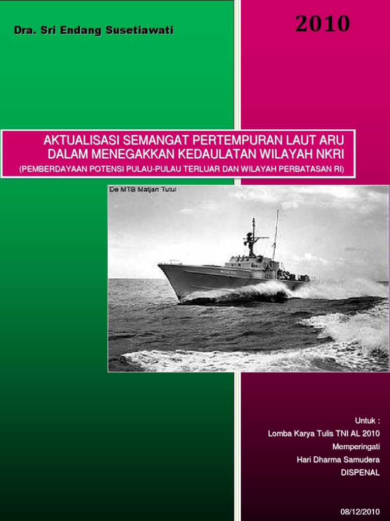 Aktualisasi Semangat Pertempuran Laut Aru | PDF