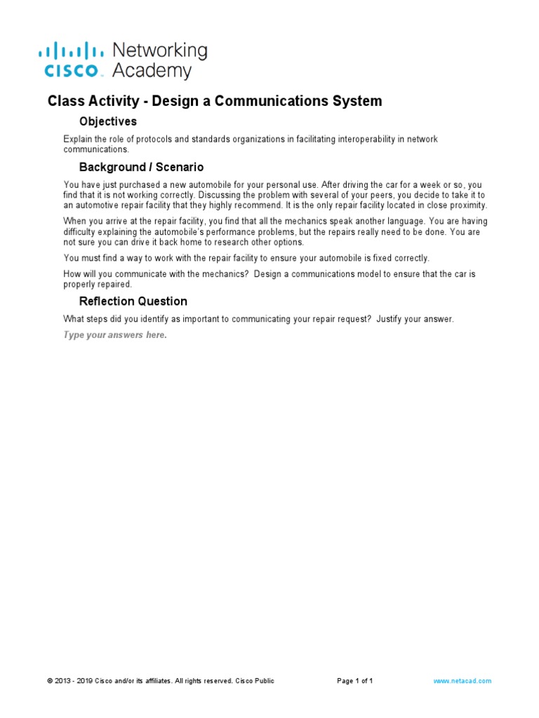 Design a Communication Model for Repairs | PDF | Career & Growth | Business
