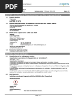 JMC MSDS Puraspec 1173 (GB) | PDF | Waste Management | Firefighting
