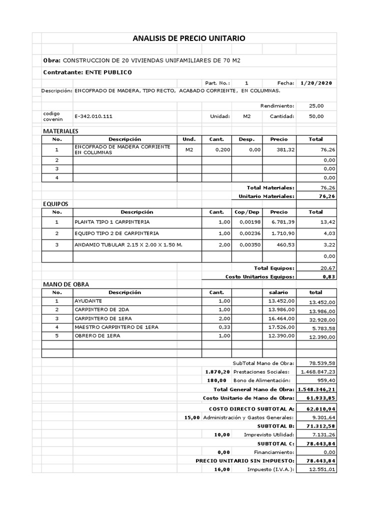 Planilla de Apu | PDF | Carpintería | Madera