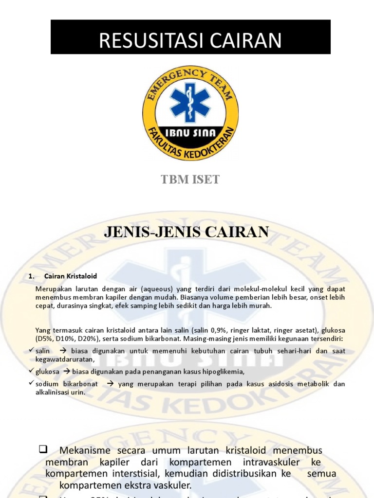 Resusitasi Cairan | PDF