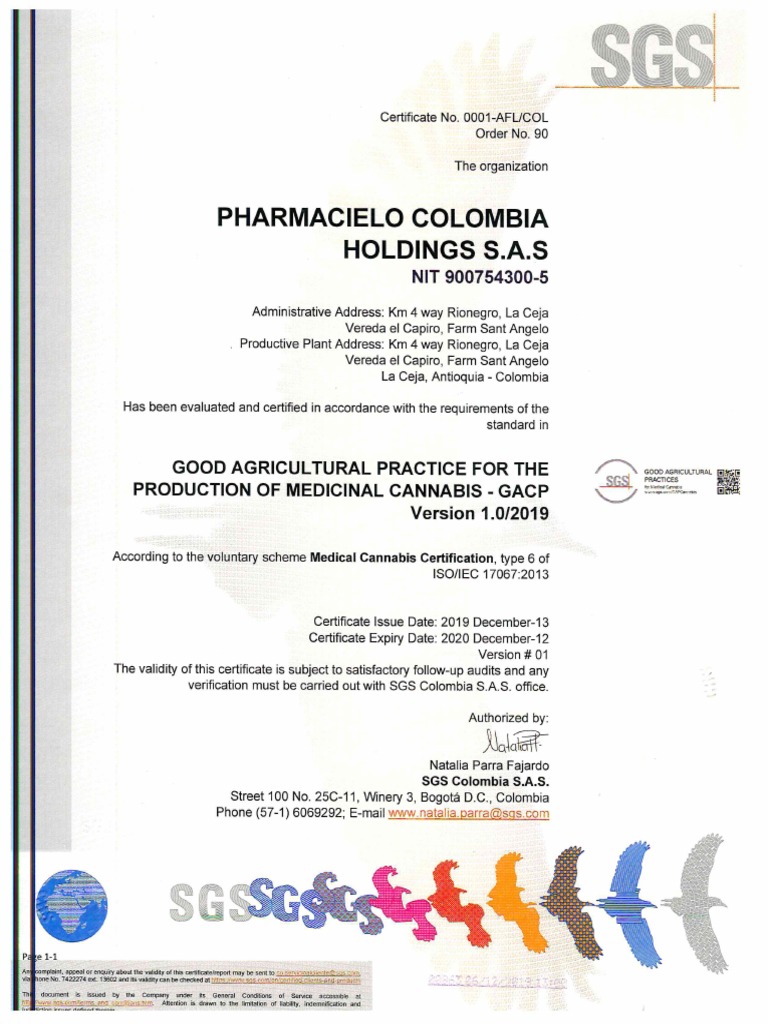 Gacp Certification | PDF