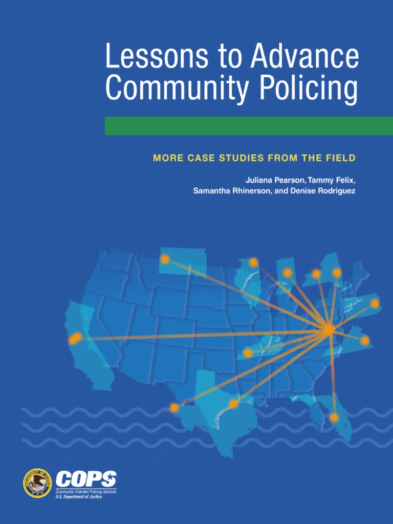 Lessons To Advance Community Policing | PDF | Recidivism | Prison