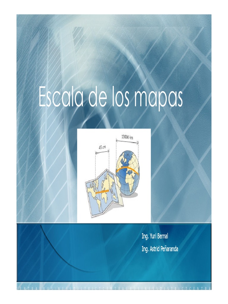 Comprensión de Escalas en Mapas | PDF | Volumen | Metrología