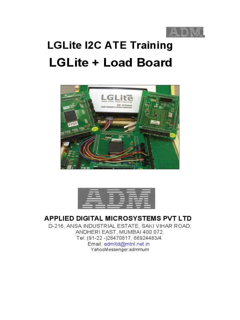 LGLite ATE I2C LoadBoard | Download Free PDF | Electrical Engineering | Telecommunications