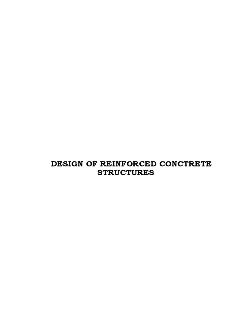 Concrete Structures | PDF | Strength Of Materials | Beam (Structure)