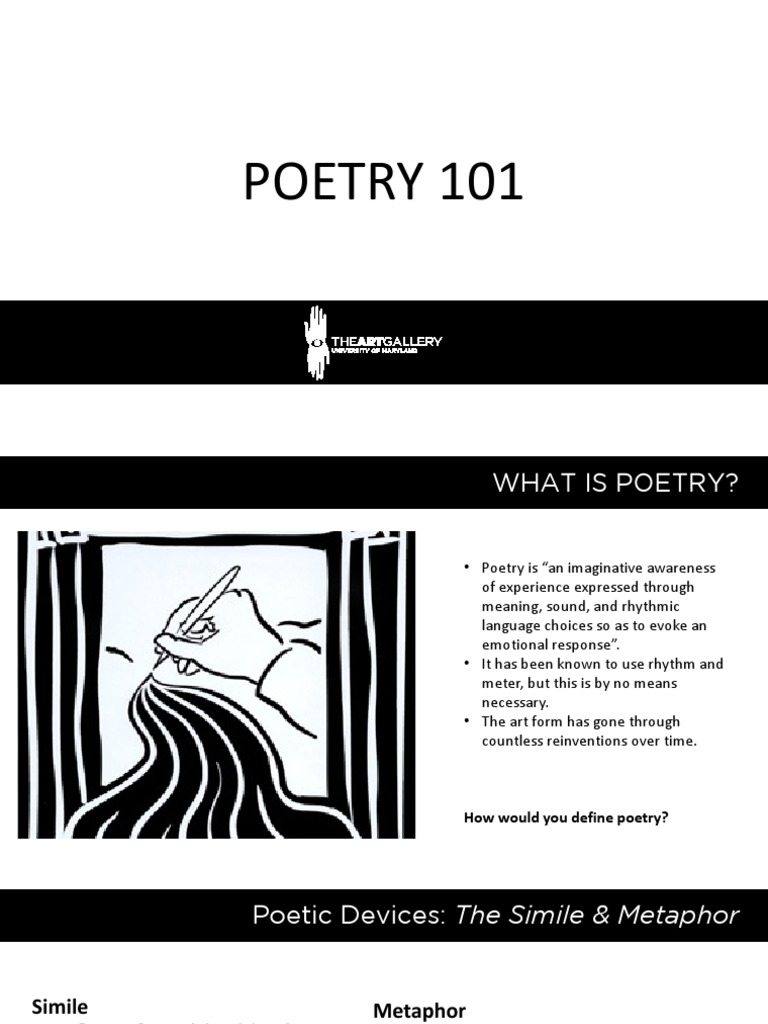 Poetry 101: Forms and Devices | PDF | Sonnets | Ballad