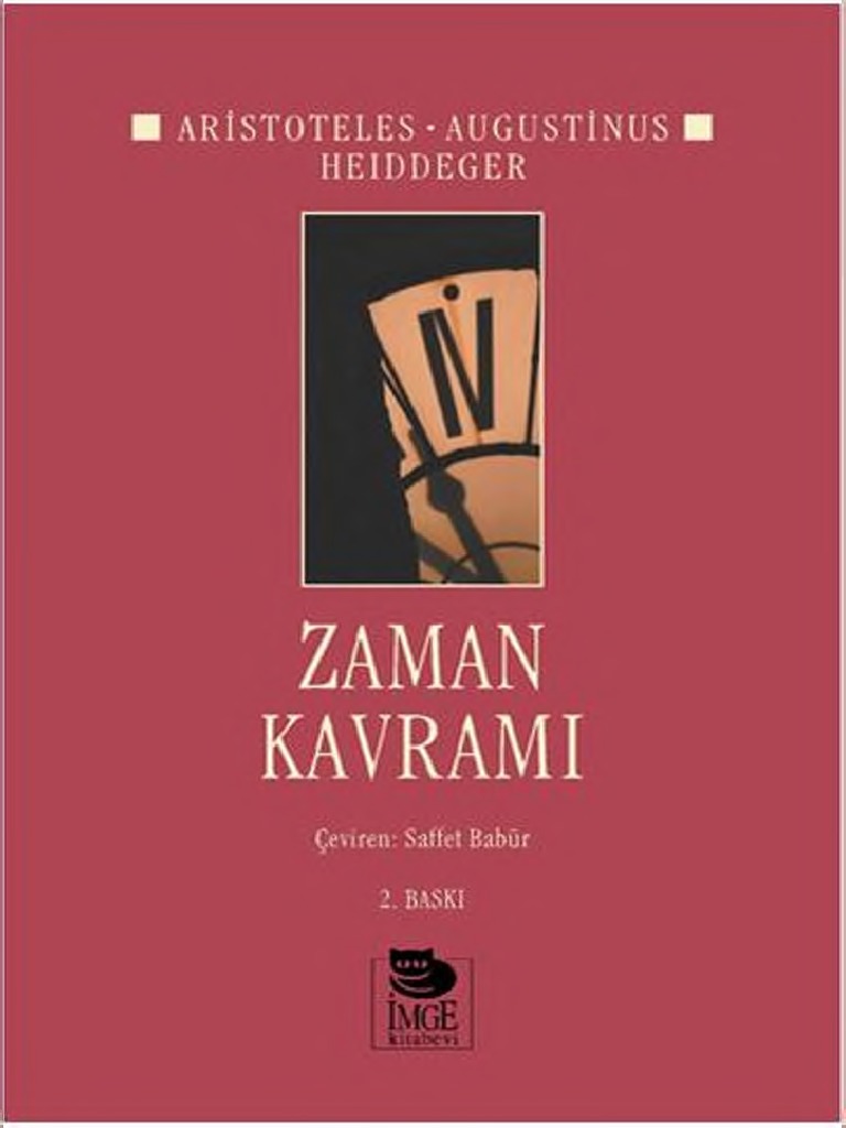 2275 Zaman - Qavram Aristoteles Augustinus Heidegger Satlet - Babur ...