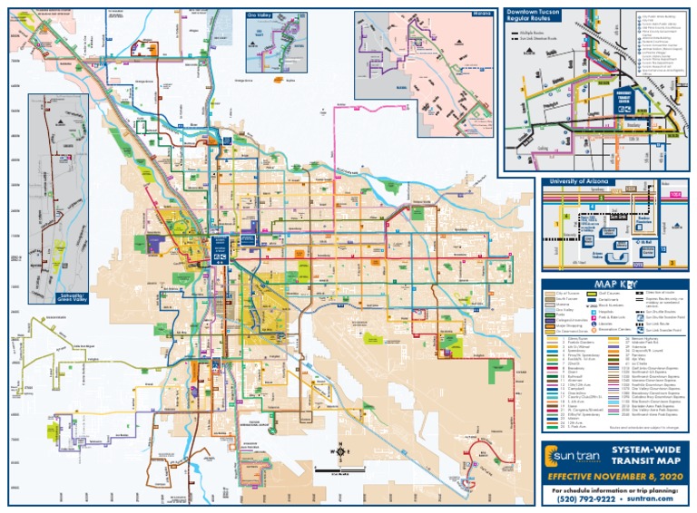 Tucson Transit System Overview | PDF | Electric Rail Transport ...